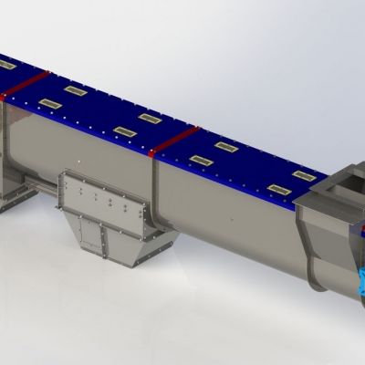 Drag Conveyor - Extruder Machines And Animal Feed Factories - Ferraz ...